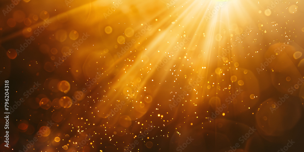Sun flare overlay, adding a bright and radiant effect to photos or ...
