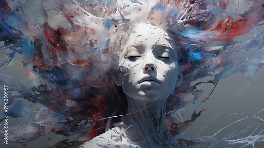 Incorporate a modern twist with a digital rendering of patina swirling ...