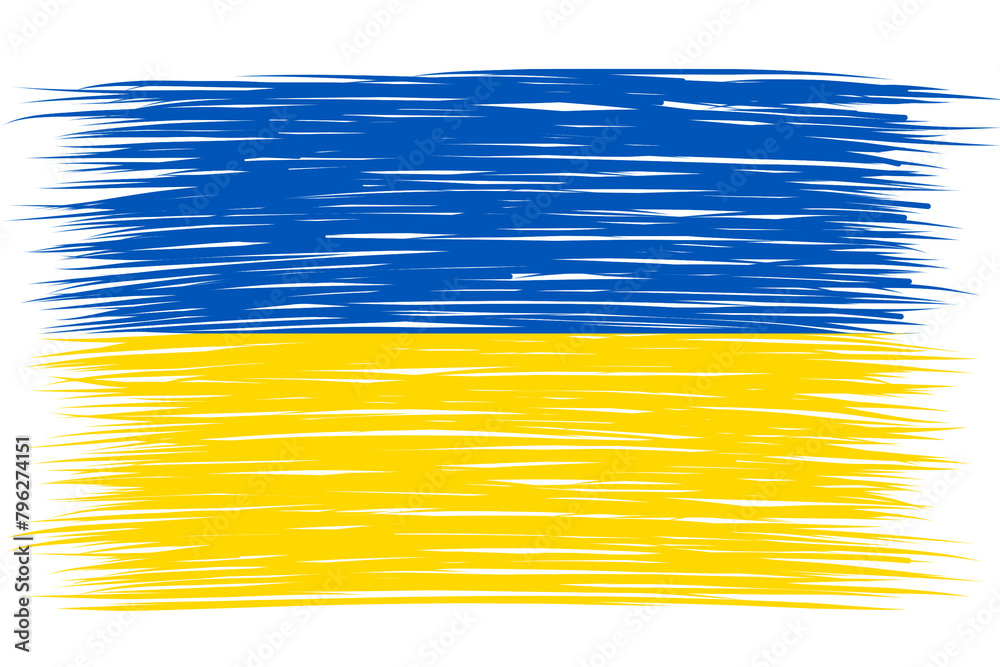 national flag of ukraine design template transparent, ukraine flag ...