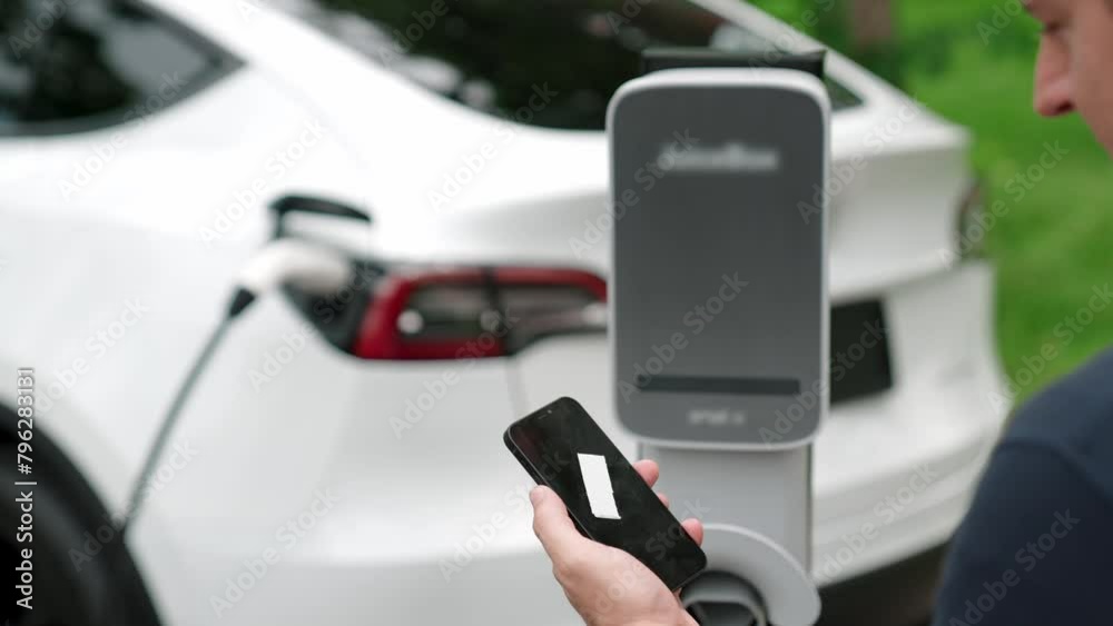 Woman using empty blank copyspace for smartphone online banking ...