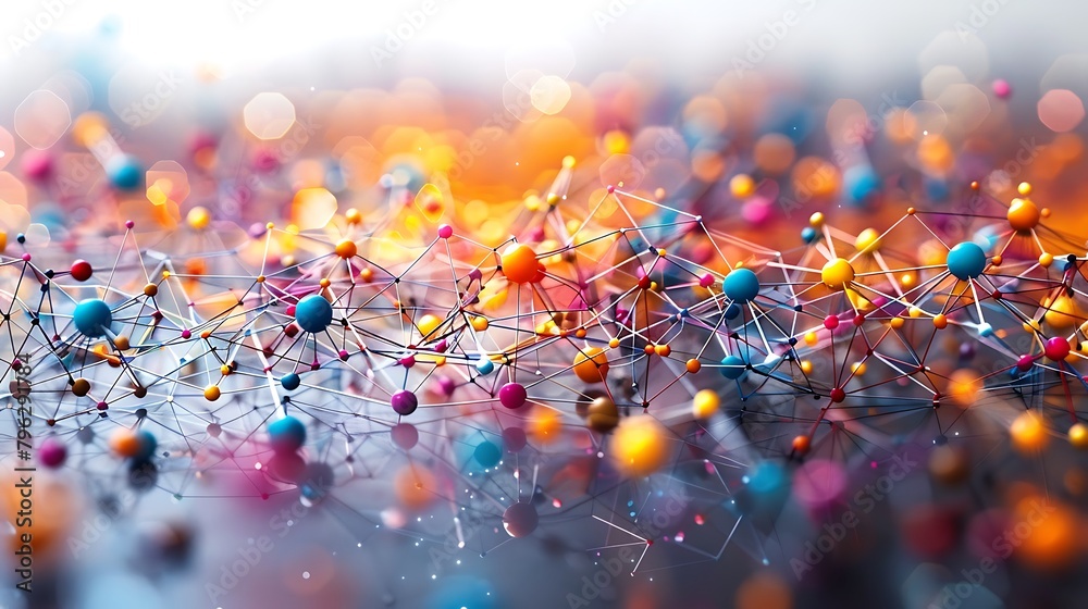 Visualize a network diagram that represents the global reach of the ...