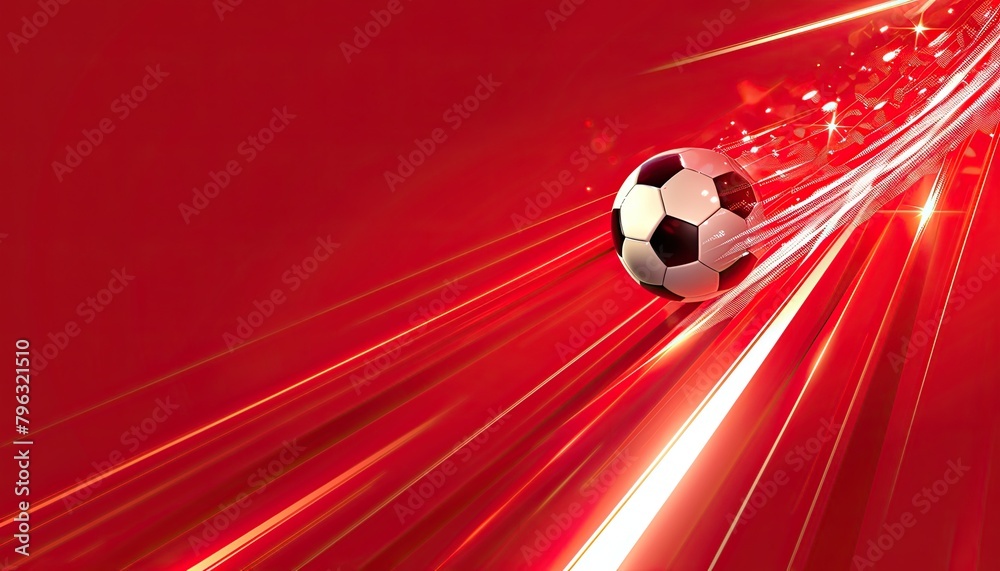 vector of soccer background. football wallpaper with light trail and ...