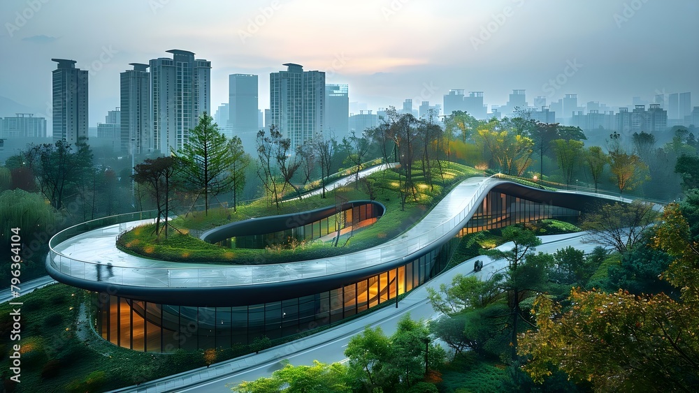 Revolutionary Fusion Of Expressway Traffic Construction And Modern Design In Civil Engineering