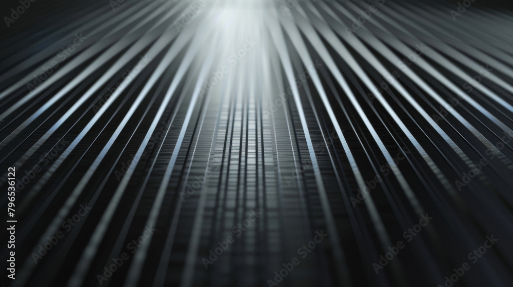 A detailed image of a solar panels surface highlighting the precise ...