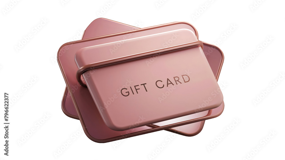 Gift card, blanck card, ideal packaging design for online sales card ...
