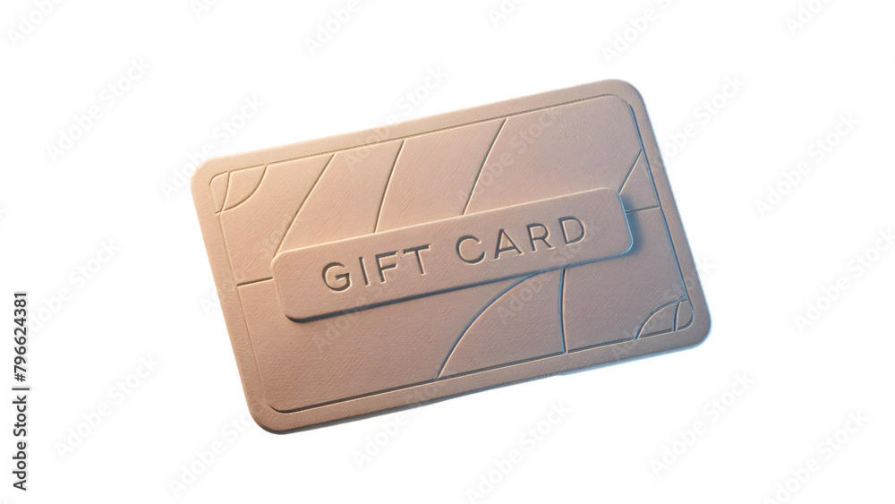 Gift card, blanck card, ideal packaging design for online sales card ...