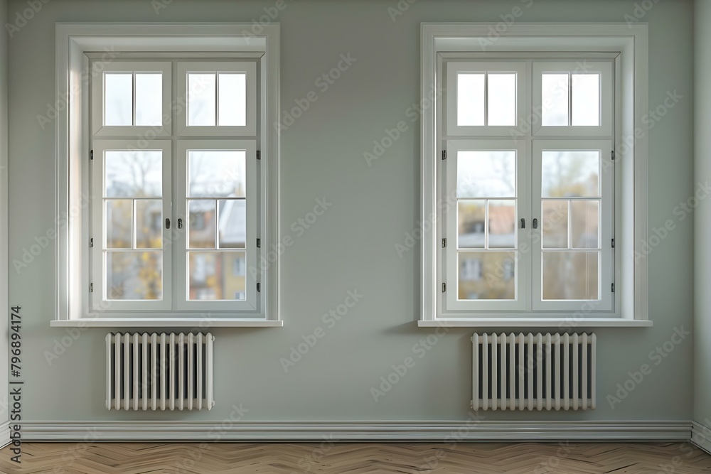 Comparing old vs new rooms in terms of size windows and heating ...