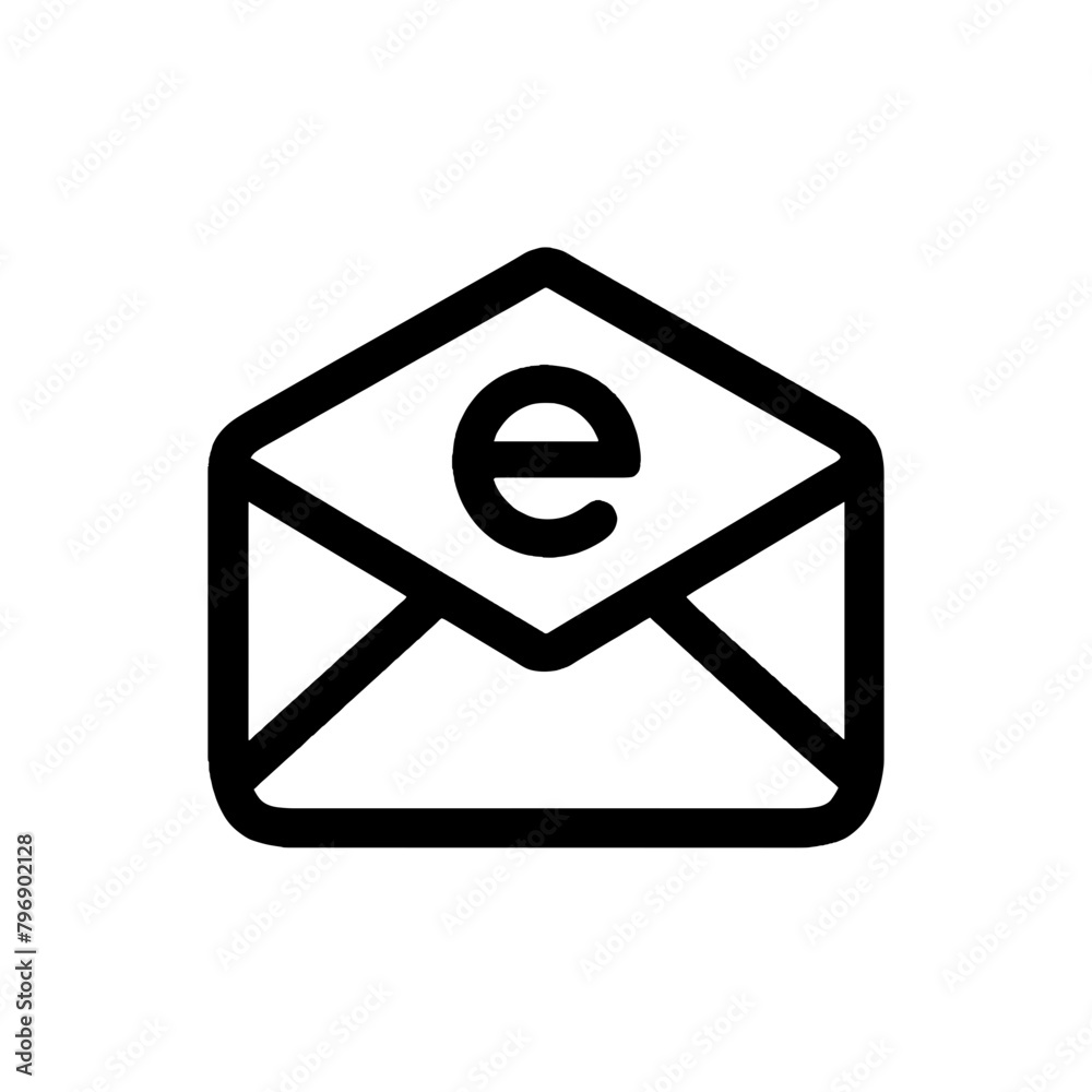 Transparent Email Icon Design in Vector Format, Email Clipart Icon ...