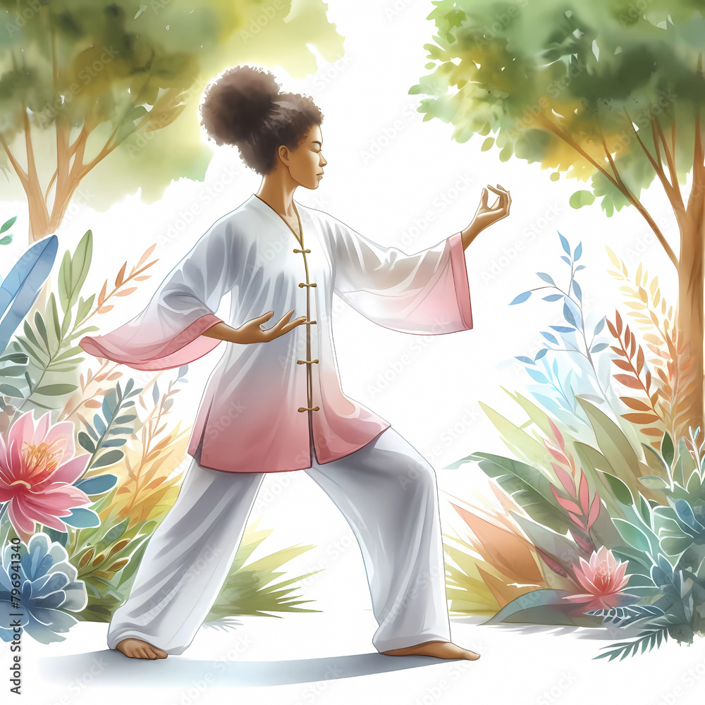 mujer, moda, beldad, ilustración, vector, gente, falda, flor, arte ...