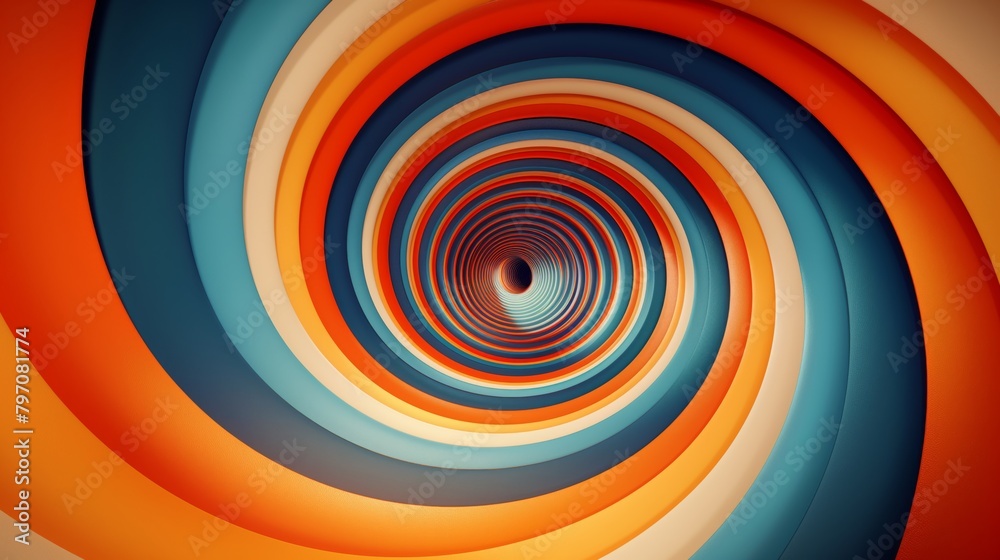 OP art Swirl created with Generative AI Technology, ai, generative ...