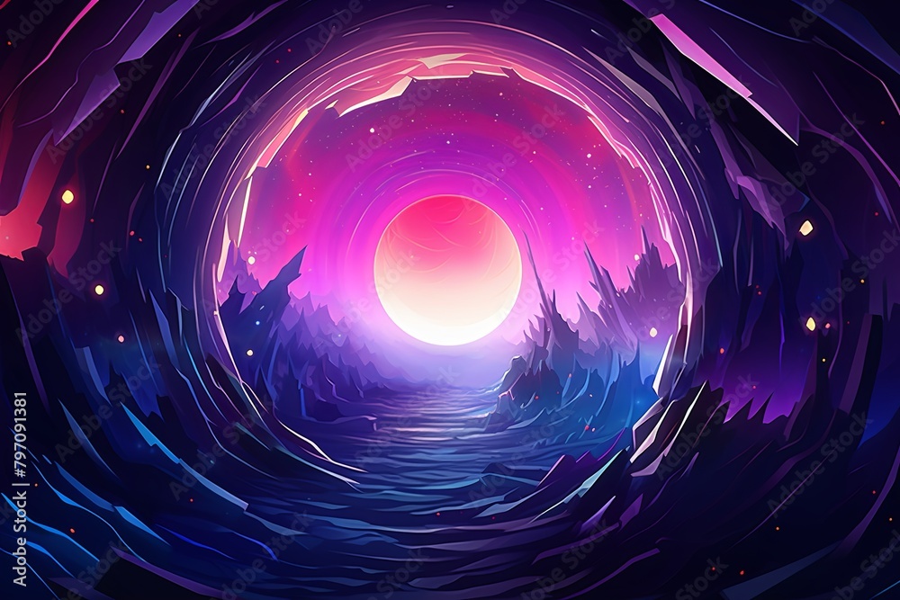 Gradients of the Warped Dimension: Illustrating a Space-Time Continuum ...