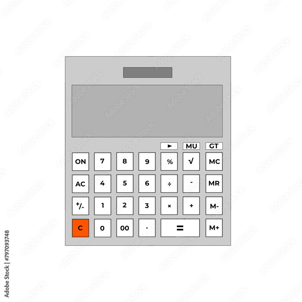 this calculator for you to calculate your math problems Stock ...