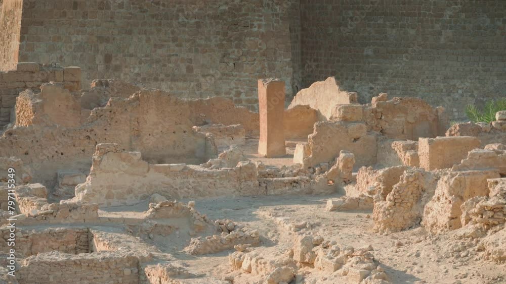 Vidéo Stock Manama, Bahrain - Jan 15 2024, 4k, Panoramic view of the ...