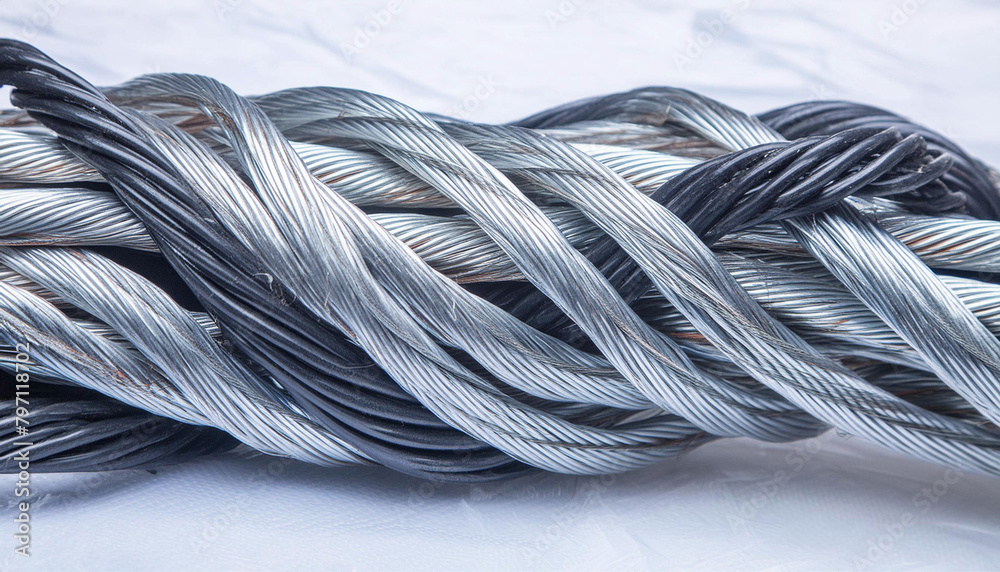 Industrial wire cable: Lifting and Loading attachment system. Wire rope ...