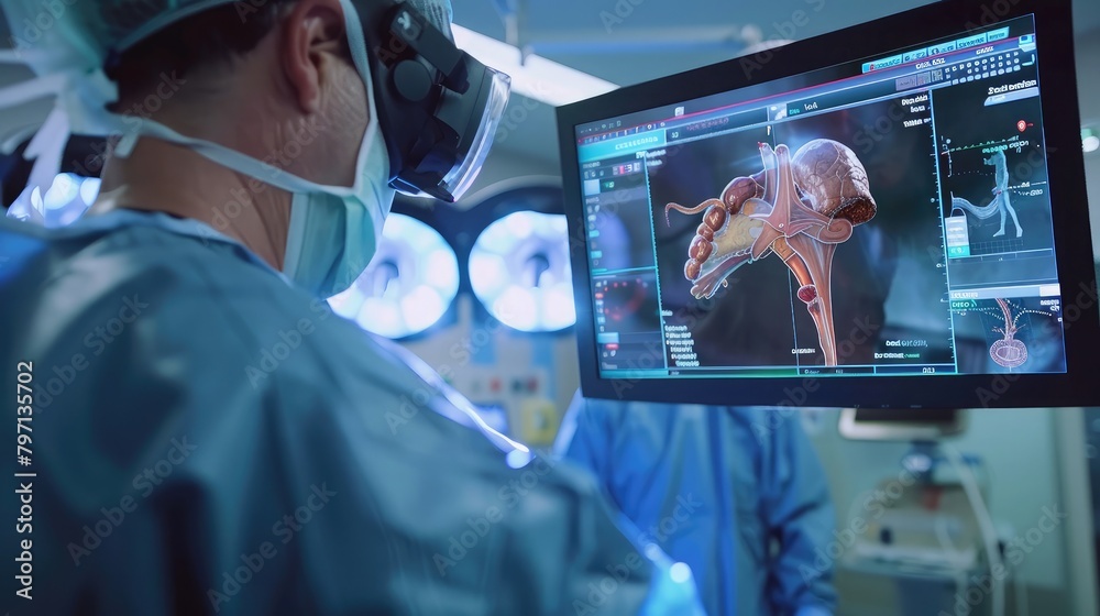 Augmented reality surgical navigation system guiding surgeons with real ...