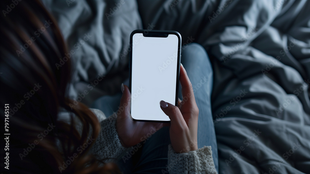 person holding smartphone, iPhone mockup, iPhone screen cut out mockup ...