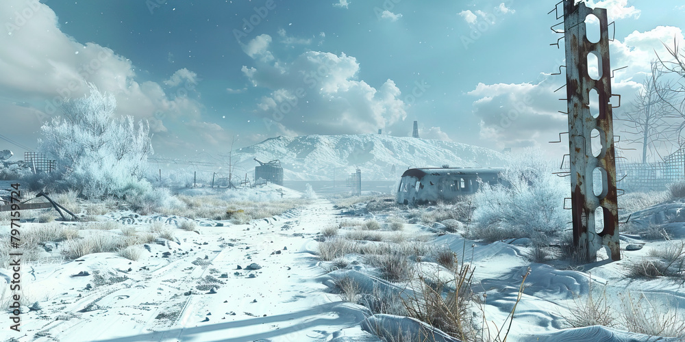Nuclear Winter: Frozen Fallout - A world gripped by a nuclear winter ...