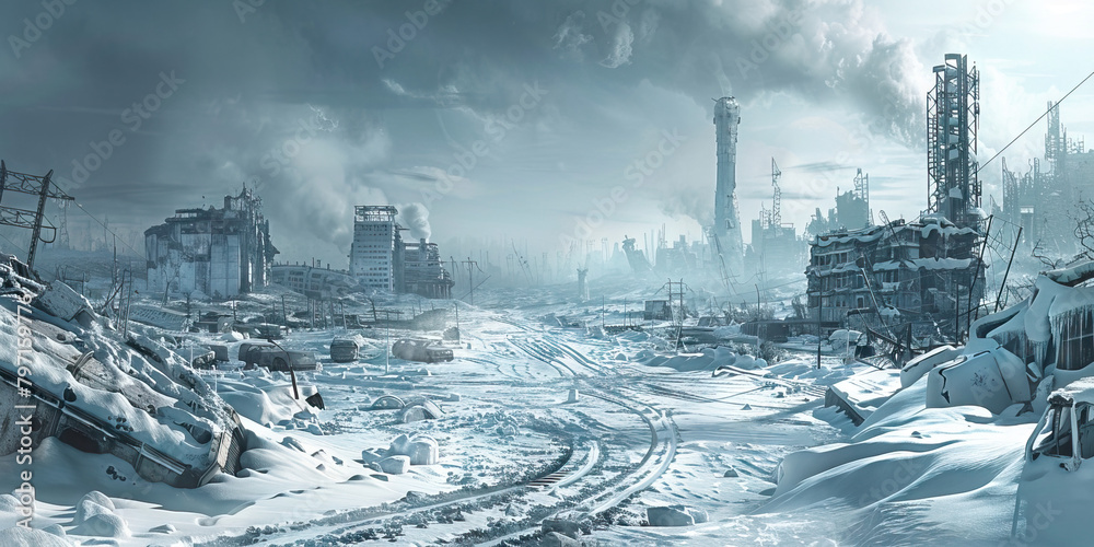 Nuclear Winter: Frozen Fallout - A world gripped by a nuclear winter ...