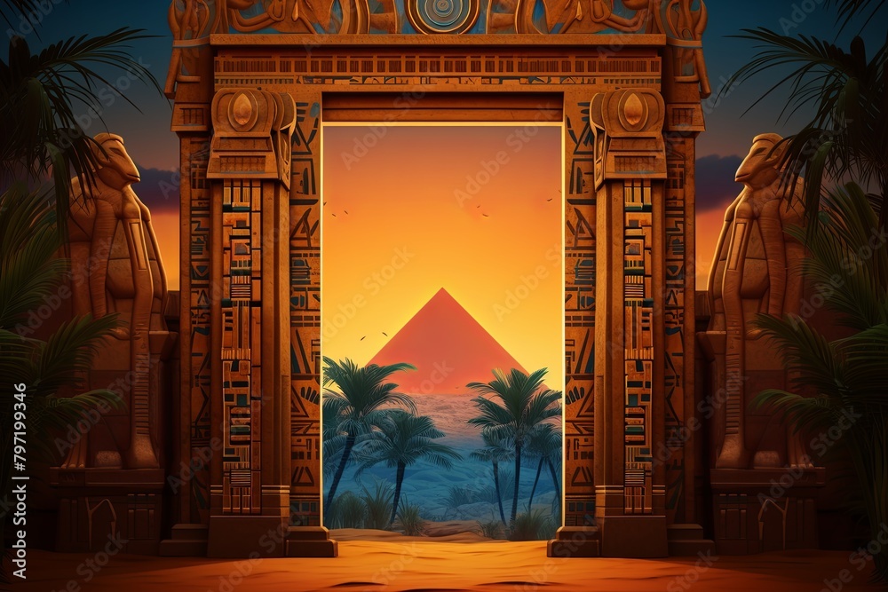 Cryptic Hieroglyphic Script Gradients: Unveiling a Window to the Past ...