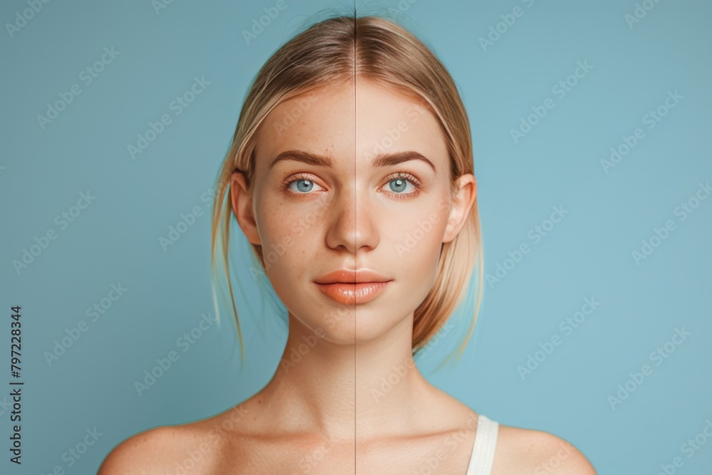 Aging facial life stages integrate aging age trend dynamics, focusing ...