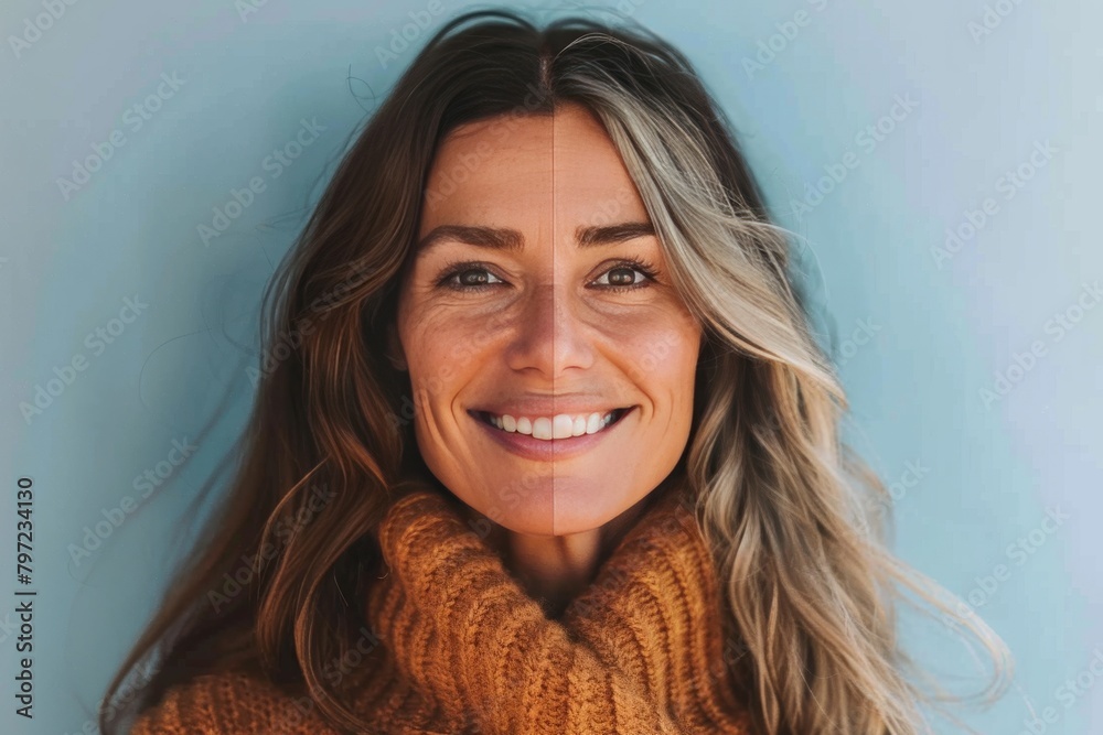 Life skincare spots youth preservation in human lifecycle depictions ...