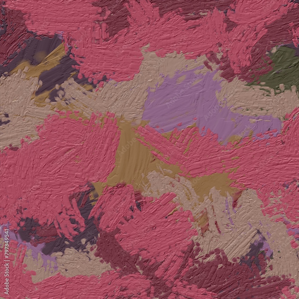 Abstract color and texture of oil color background, digital hand ...