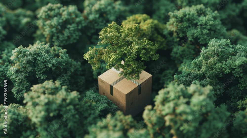 Ecommerce platform offsets carbon footprint tree planting sustainable ...