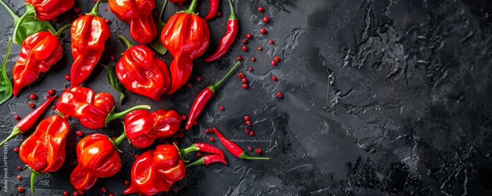 Ghost Pepper, One of the hottest peppers in the world, creating a ...