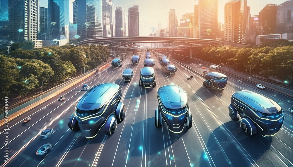 Autonomous Vehicles: Create scenes of self-driving cars, drones, and ...