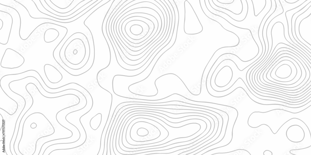 White wave paper curved reliefs abstract background. The topographic ...