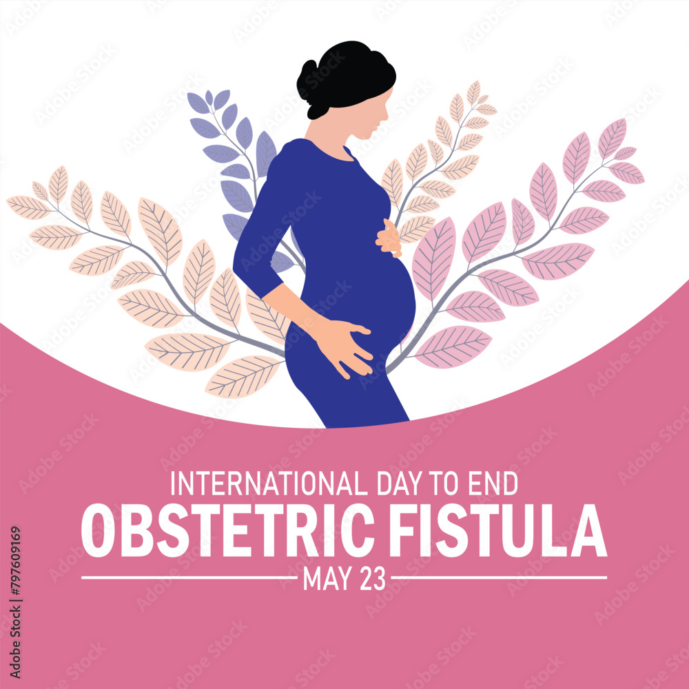 International Day to end Obstetric Fistula wallpaper with shapes and ...