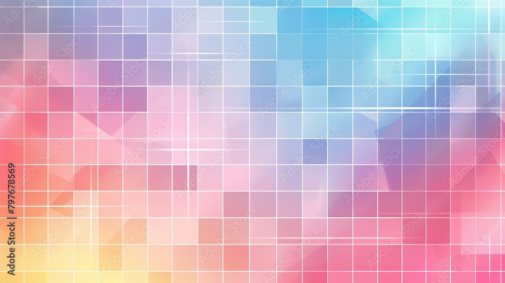 Grid Backgrounds: A vector graphic of a grid background with a soft ...