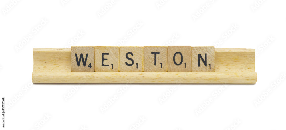 Miami, FL 4-18-24 popular baby boy first name of WESTON made with ...