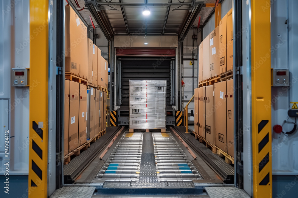 Adopting Just In Time Jit Principles To Enhance Cross Docking Efficiency Stock Illustration