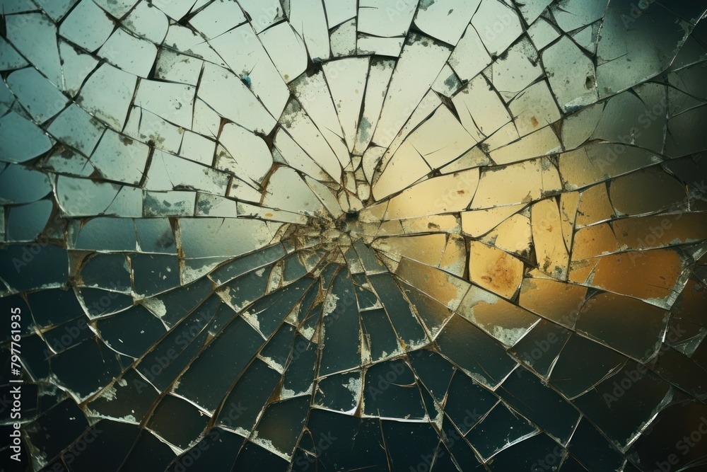 Mirror crack texture background backgrounds destruction misfortune ...