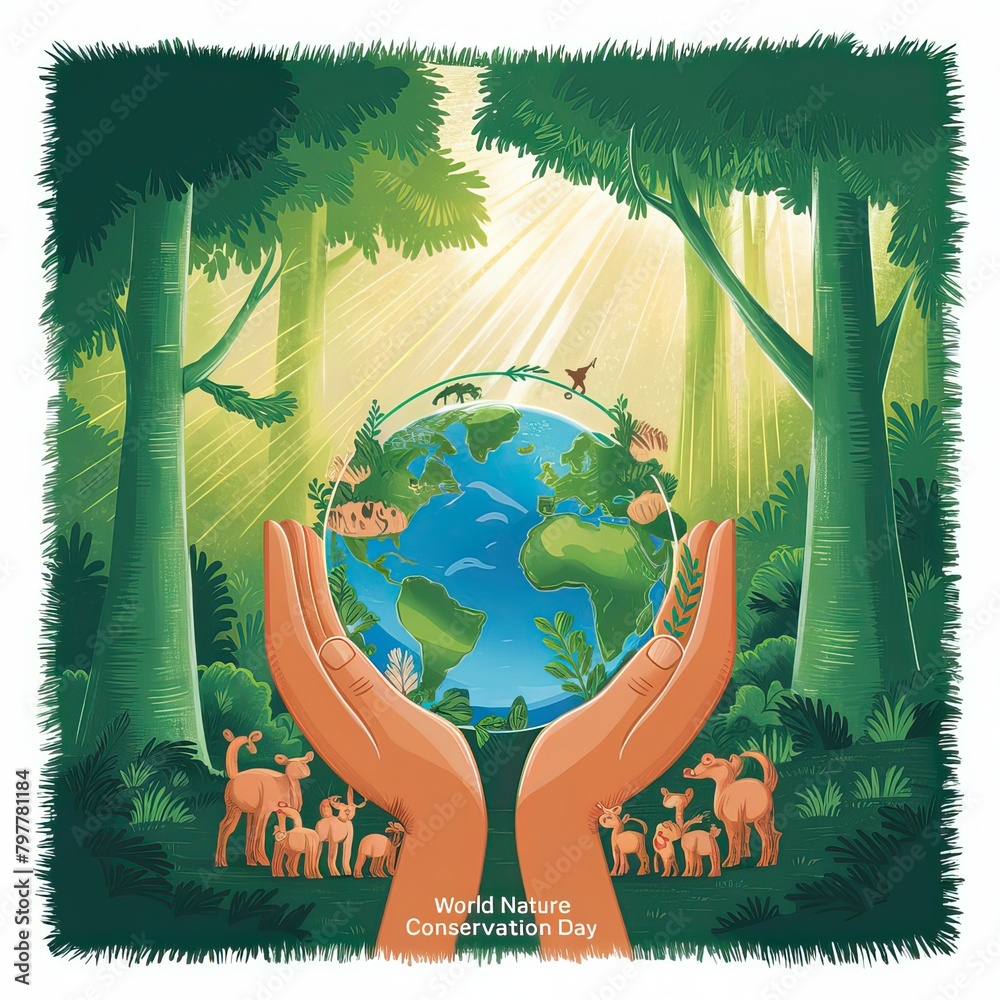 World Nature Conservation Day, poster, post, World Nature Conservation ...