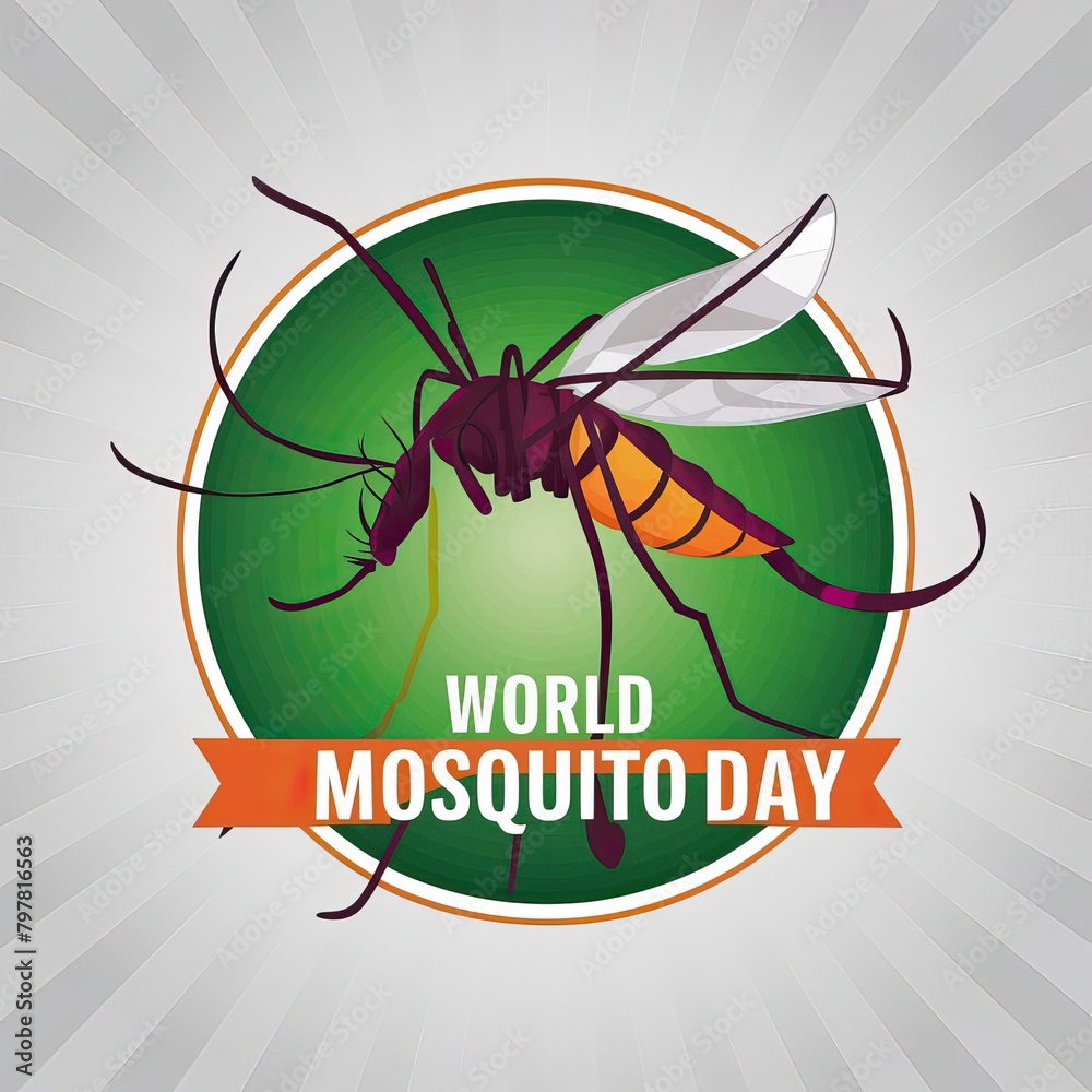 World Mosquito Day, poster, post, 20 August, World Mosquito Day poster ...