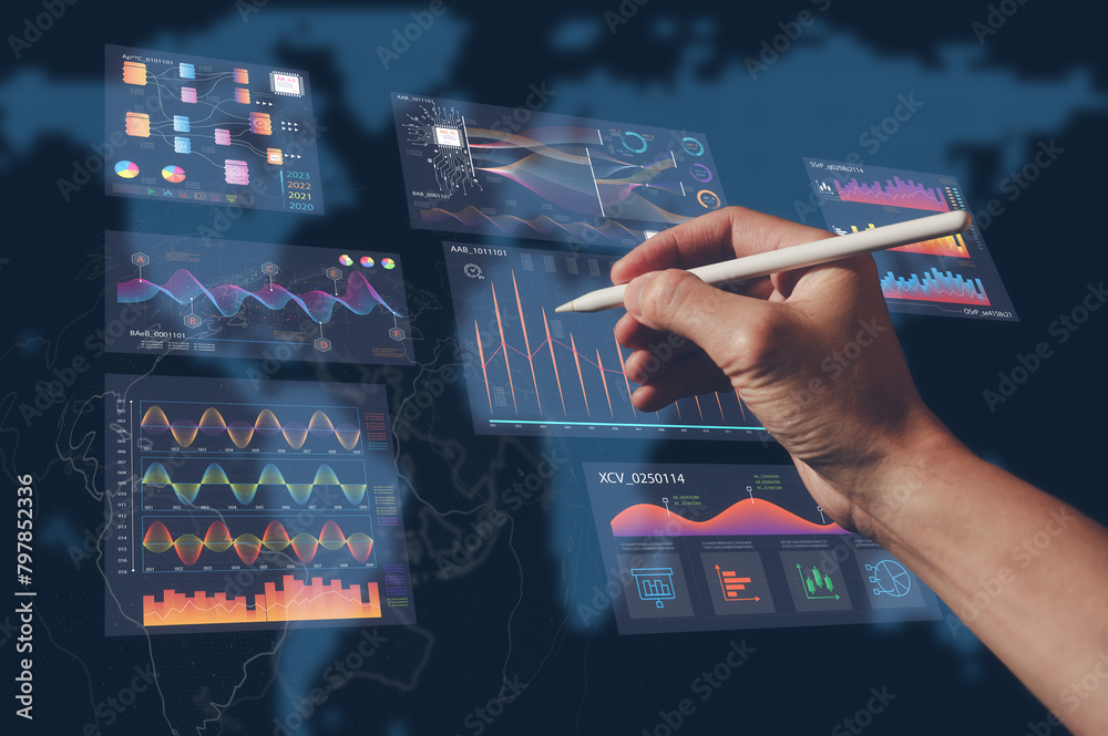 DevOps concept, software development, IT operations, agile programming ...