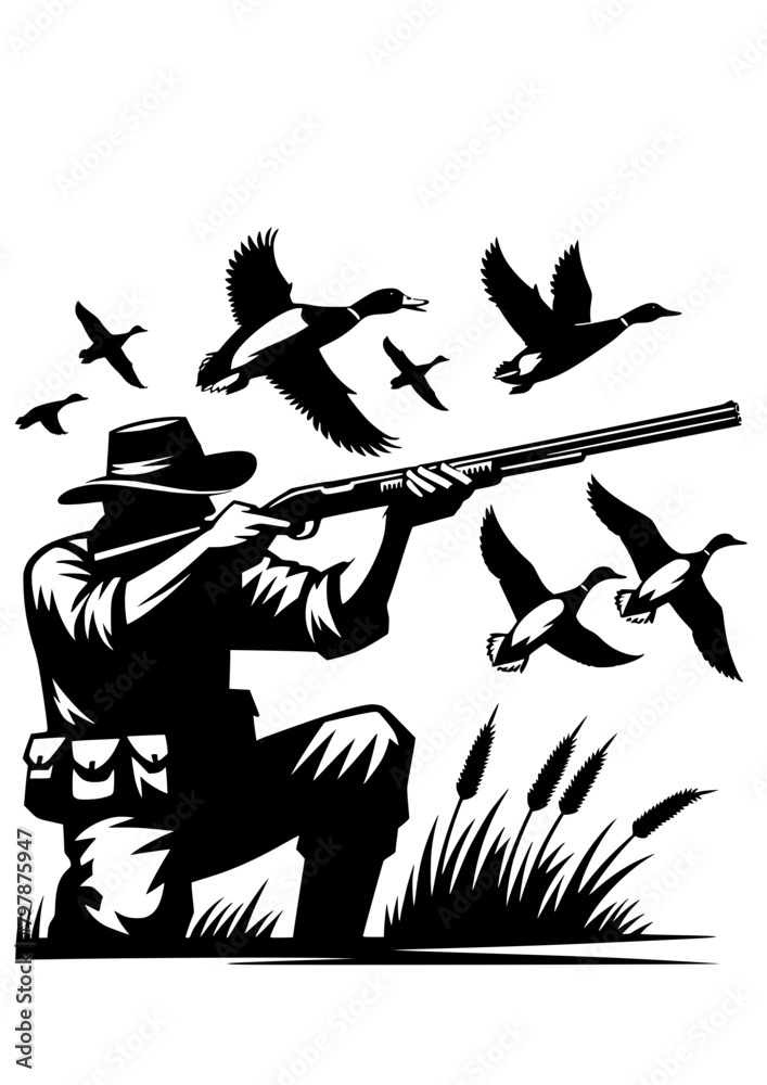 Hunter SVG, Hunting SVG, Duck Hunt svg, Dog Hunt Clipart, Hunter Shirt ...