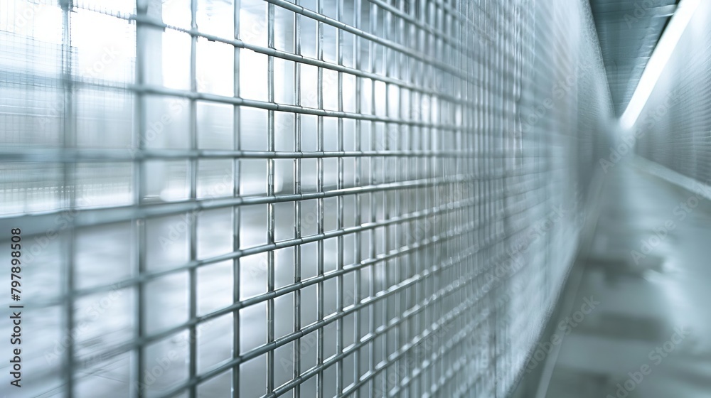 Grid Texture: A photo of a transparent grid overlay on a photograph ...