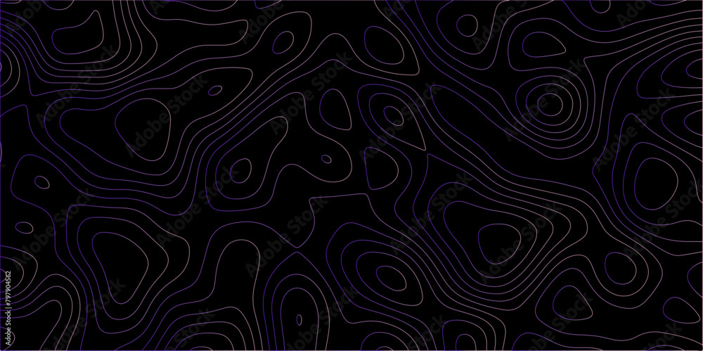 Black and white abstract background Abstracts Topographic map and white ...