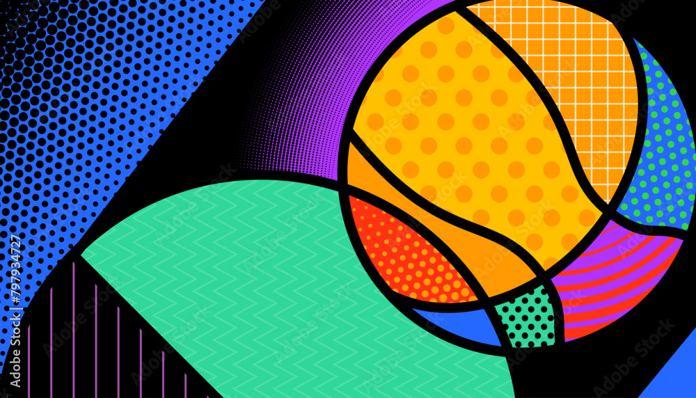 Basketball abstract background design. The sport concepts Stock Vector ...