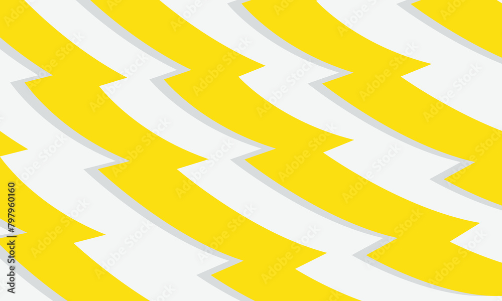 Background arrow concept design yellow white colour banner art element ...