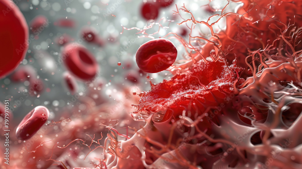 An educational tool on the dangers of plaque rupture in artery health ...