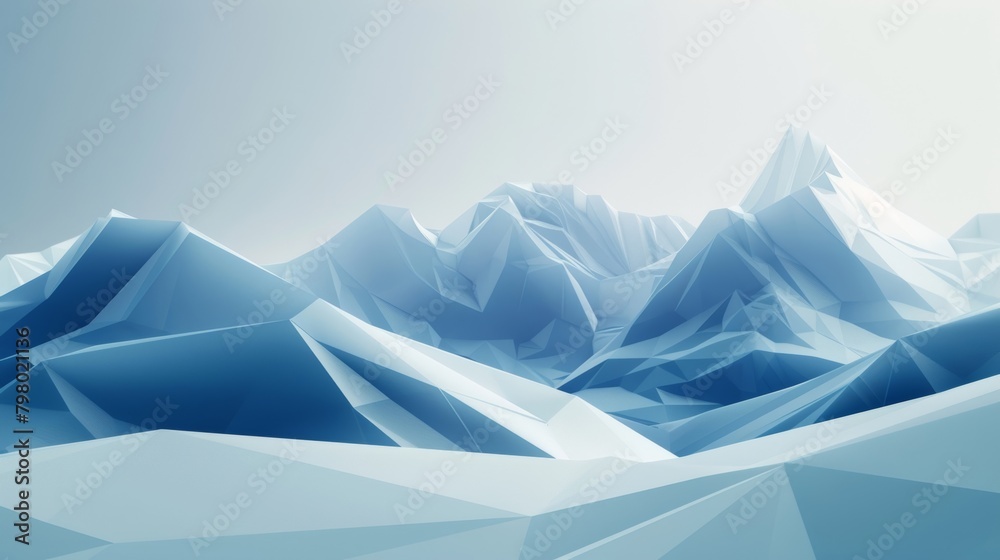 A modern graphic design featuring a minimalist representation of a ...