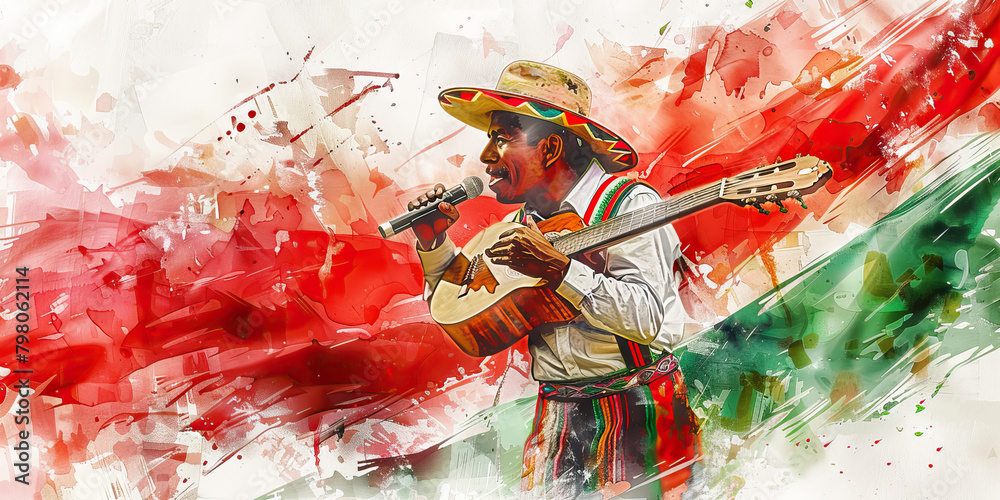 Peruvian Flag with a Andean Musician and a Potato Farmer - Visualize ...