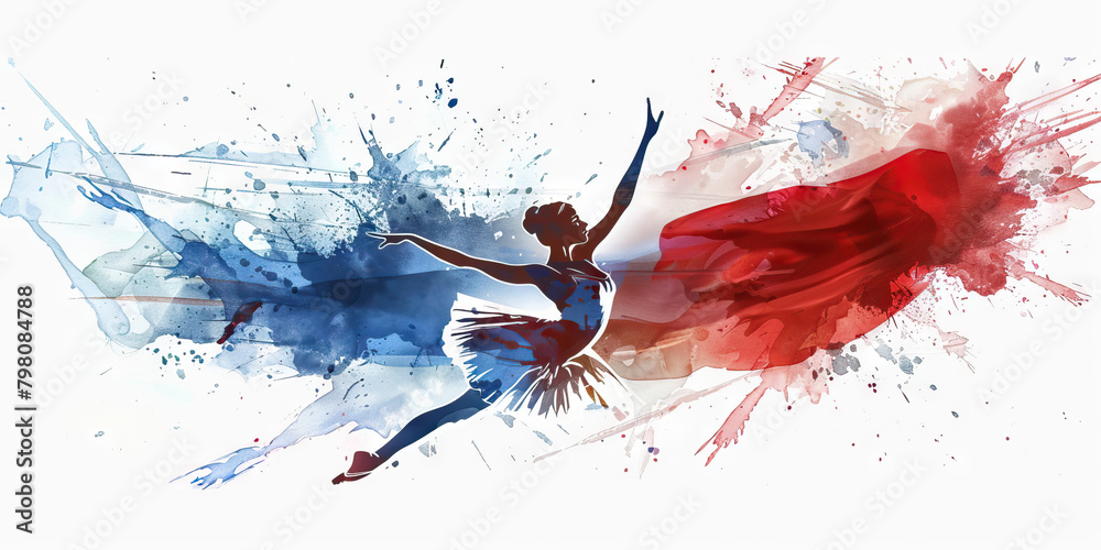 Russian Flag with a Ballet Dancer and a Cosmonaut - Imagine the Russian ...
