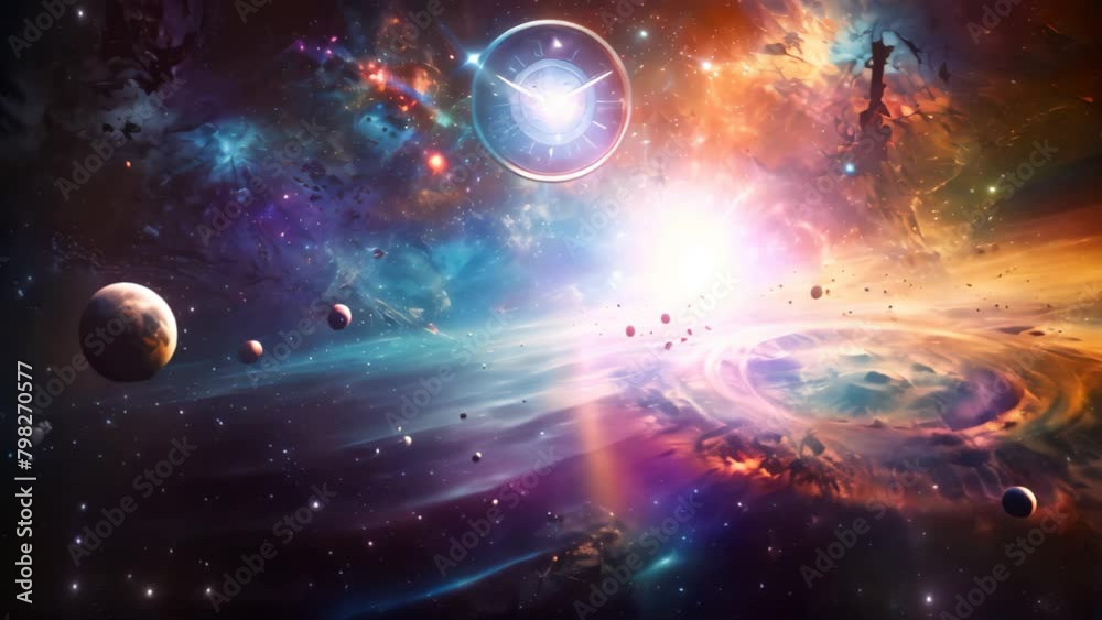 Planets and galaxy, science fiction wallpaper. Beauty of deep space ...