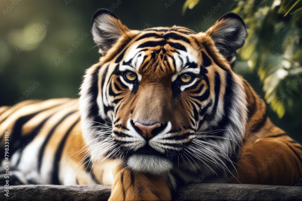 'angry tiger beautiful panthera sumatran portrait tigris animal ...