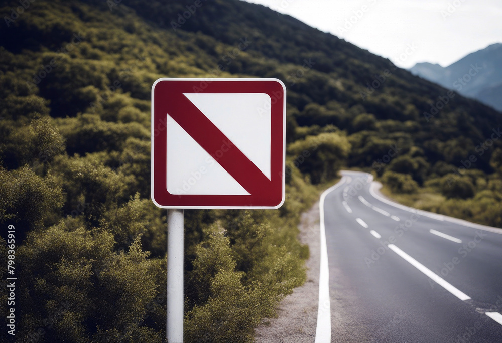 blank clean sign road background white signs street traffic green ...